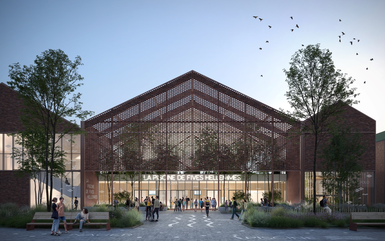 FCB_Lille_Entree | TNA Architectes, Paris